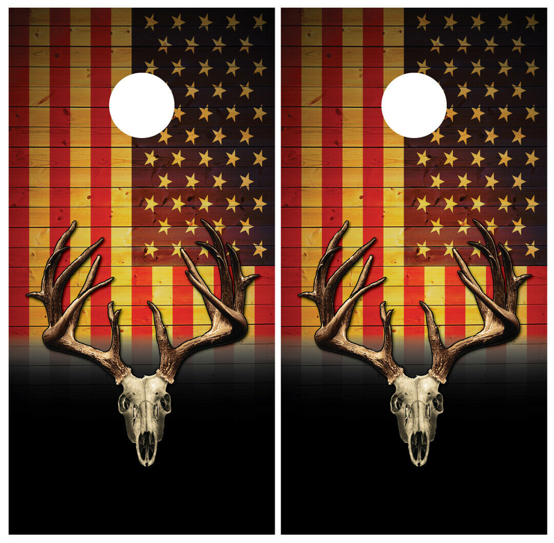 Antler Flag - DC146 - Dragon Cornhole